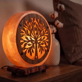 Solná lampa kulatý Strom 5,2 kg