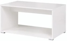 Konferenční stolek CRYSTAL, bílá