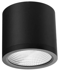 Minimalistické bodové svítidlo Conyon IP54 CCT 15W 10 černá