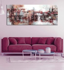 Obraz Staré Město pražské Red Velikost (šířka x výška): 120x50 cm