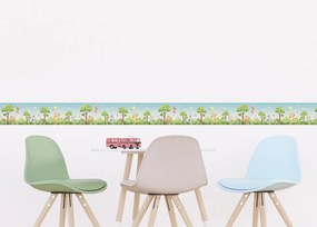 Dětská samolepící bordura na zeď Medvídek | 5 m x 13.8 cm | DWBD8173