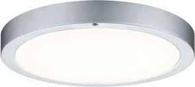 P 70433 VÝPRODEJ Stropní svítidlo Smooth LED panel 11W matný chrom bílá kov plast - PAULMANN