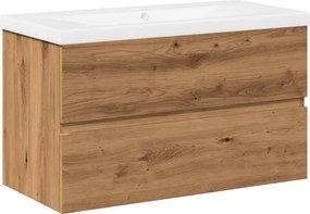 Skříňka se zápustným umyvadlem dub artisan 3328924