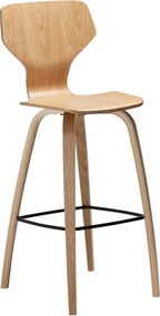 Barová židle v přírodní barvě (výška sedáku 75 cm) S.I.T – DAN-FORM Denmark