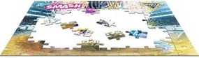 EUROGRAPHICS Puzzle Sparkle Smash Monster Jam ve svačinovém boxu / 100