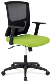 Kancelářská židle zelená černá KA-B1012 GRN