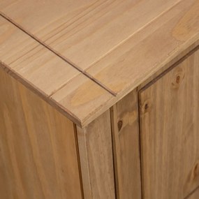 TV stolek Panama - masivní borovice | hnědý - 120 x 40 x 50 cm