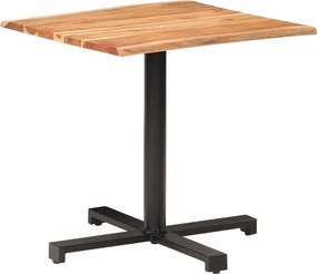 vidaXL Bistro stolek s živou hranou 80 x 80 x 75 cm masivní akácie [320301]