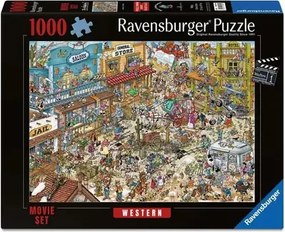 Ravensburger 120018940 Puzzle Ray Nicholson’s Filmset 1 / 1000 dílků /
