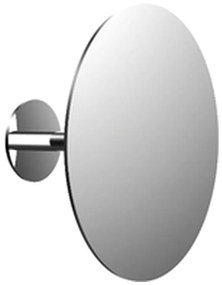 Emco Cosmetic mirrors Pure - Holicí a kosmetické zrcadlo s nástěnným stojanem, nalepovací verze, Ø 153 mm, 3 násobné zvětšování, chrom…