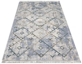 Vzorovaný skandinávský koberec s ozdobnými třásněmi Šířka: 160 cm | Délka: 230 cm