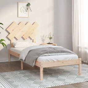 vidaXL Rám postele 90 x 200 cm masivní dřevo [3104855] Barva: Přírodní
