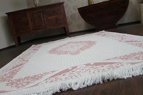 Kusový koberec AKRYLOVÝ MIRADA 5416 pudrový Fringe