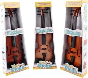 ORION Elektronické housle / plast / přehrává melodie / 3x AA baterie /