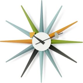 Sunburst Clock multicoloured Vitra