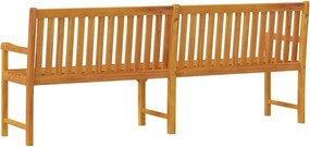 Zahradní lavice 220 cm masivní akáciové dřevo 316613