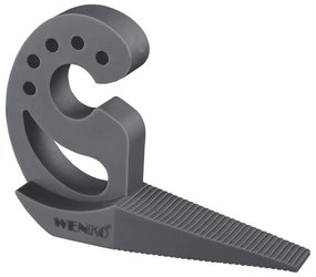 Tmavě šedá zarážka na dveře a okna Wenko Multi-STOP®