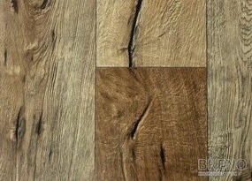 Breno PVC GREENLINE Hunter Oak 043 - rustikální dřevo, šíře 200 cm