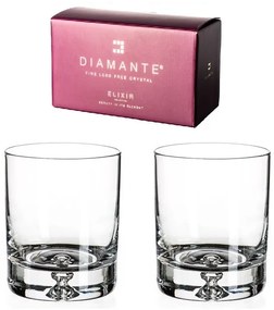 Diamante sklenice na whisky Buble 250 ml 2KS