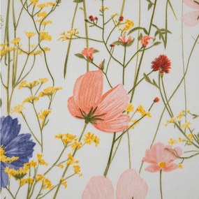 Prostěradlo z mikrovlákna WILDFLOWERS barevné 90x200 cm