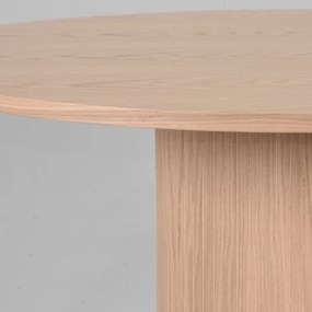 LABEL51 kulatý jídelní stůl OLIVA ø130 cm světlý ME-70.056