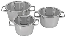 Set hrnců 6 ks - Merkur Lunasol - 600963