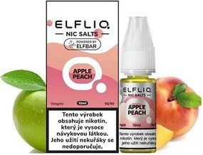 Elfliq Salt Jablko s broskví 10ml (10mg)
