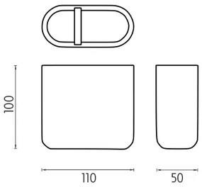 Nimco Dóza na kartáčky KORA - KO 24057-86