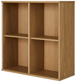 Závěsná knihovna v dekoru dubu v přírodní barvě 70x70 cm Mistral – Hammel Furniture