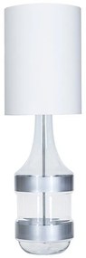 4concepts Designová stolní lampa BIARITZ Barva: Černo-stříbrná