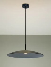 LED černo-kouřový designový lustr Polifemo