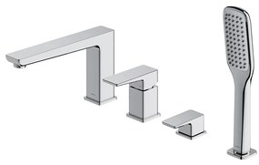 OMNIRES PM7432CR - Vanová baterie 4-otvorová PARMA lesklý chrom PM7432CR