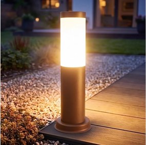 Brilagi - Venkovní lampa NOVA 1xE27/15W/230V 40 cm IP44 hnědá