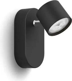 Philips Star 1x4.5W černá / LED bodové svítidlo / 500lm / 2700K / IP20