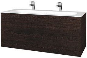 Dřevojas Koupelnová skříňka VARIANTE SZZ2 120 Varianta: D08 Wenge / D08 Wenge