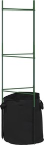 Podpěrné klece pro rajčata s pytlem 6 ks 116 cm ocel a PP 3281488