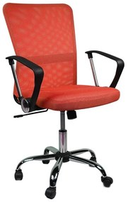ADK TRADE s.r.o. Kancelářská židle ADK Basic, červená
