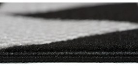 Kusový koberec PP Bolero černožlutý 80x150cm