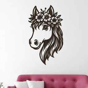 dřevo života Dřevěná dekorace Poník Rozměry (cm): 23x40, Zvolte barvu dekoru: Wenge
