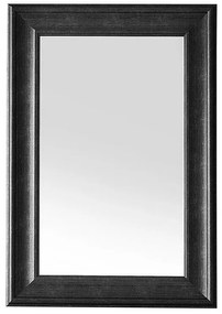 Nástěnné zrcadlo 60 x 90 cm Lunza (černá). 1081094