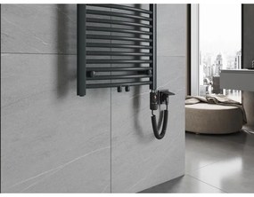 Mexen Ares, elektrické topné těleso 900 x 400 mm, 300 W, antracitová, W102-0900-400-2300-66