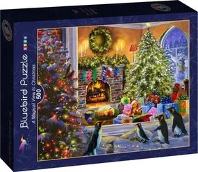 BLUEBIRD Puzzle Kouzelný pohled na Vánoce / 500 dílků / od 12 let