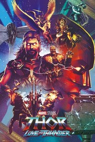 Plakát, Obraz - Thor - Love and Thunder