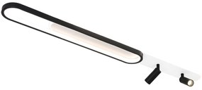 Toolight Toolight, LED stropní svítidlo s bodovými reflektory 100cm, 45W, 4000K, APP1438-C, černá-bílá, OSW-00967