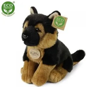 RAPPA Plyšový pes Ovčák 23 cm / ECO-FRIENDLY / od 0 měsíců