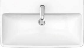 Duravit No.1 - Umyvadlo do nábytku 800x460 mm, s přepadem, bílá 23758000002