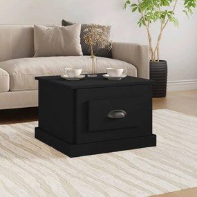 Konferenční stolek černý 50x50x35 cm kompozitní dřevo