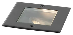 Chytré zemní bodové svítidlo černé nastavitelné IP65 včetně Wifi GU10 50mm - Oneon