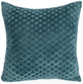Design 91 Dekorační povlak na polštář 40x40 modrý velur Bela