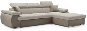 Sedací souprava COOL | 281x191 cm | rozkládací + úložný prostor | PRAVÁ | VÝBĚR TKANIN